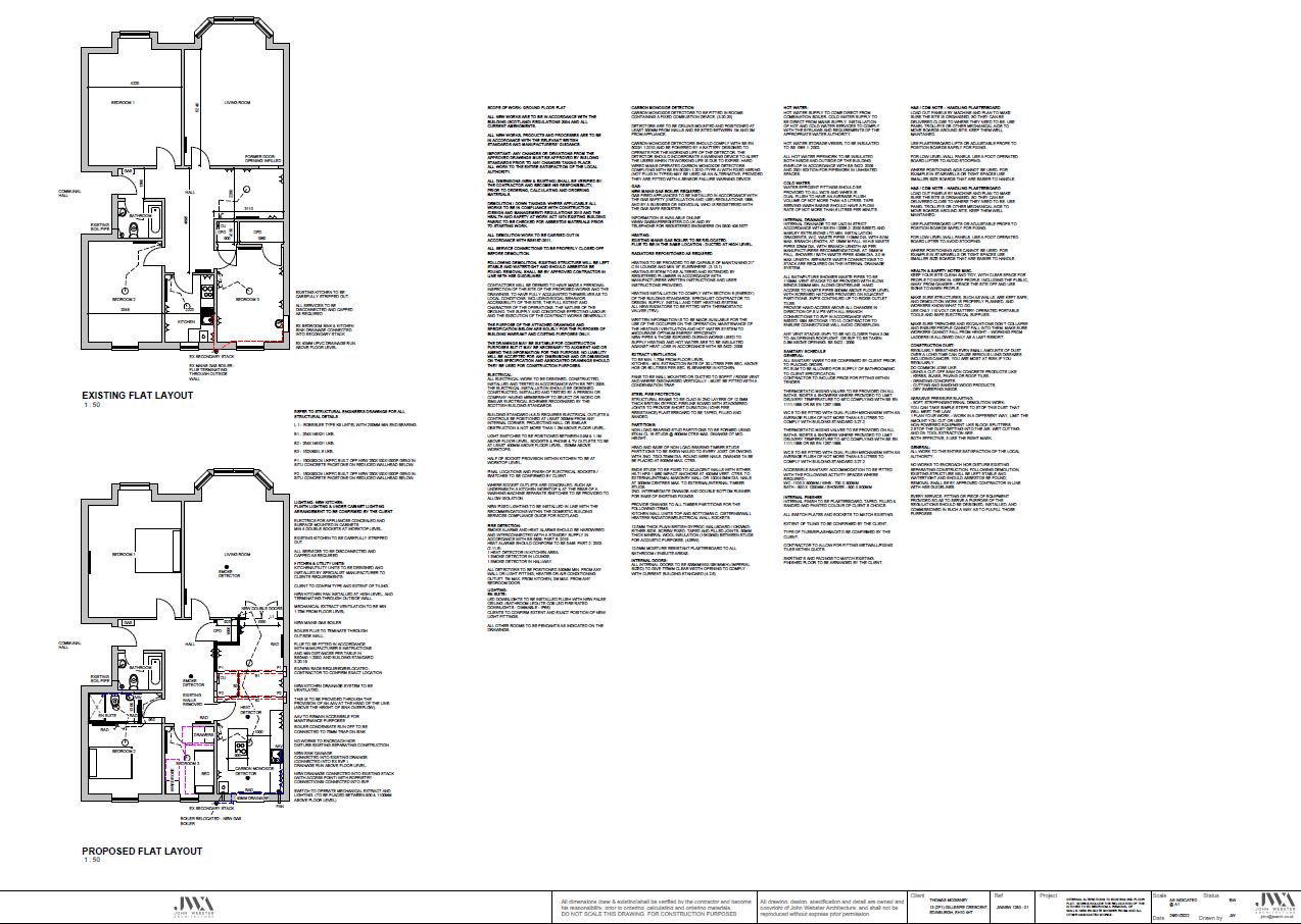 Internal alterations to Edinburgh tenement flats - John Webster ...